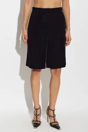 Valentino Garavani Velvet Shorts