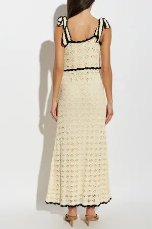 Zimmermann Crocheted Strappy Dress