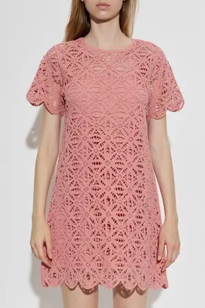 Michael Kors Dress With A Decorative Knit