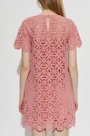 Michael Kors Dress With A Decorative Knit