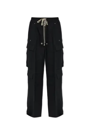 Rick Owens Wool Trousers - Black