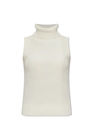 Michael Kors Sleeveless Turtleneck - Cream