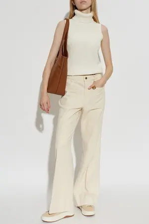 Michael Kors Sleeveless Turtleneck