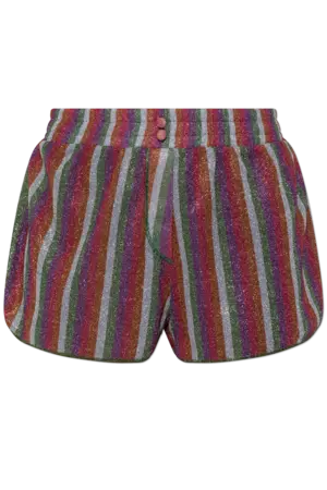 Oseree Shorts With Lurex Thread - Multicolour