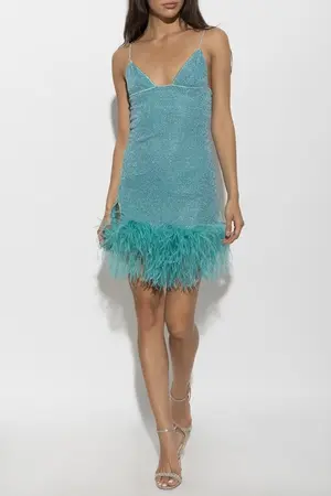 Oseree Feather Dress