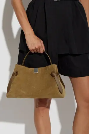 Yuzefi Gyoza Handbag - Brown
