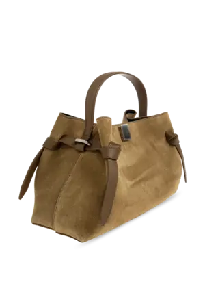 Yuzefi Gyoza Handbag - Brown