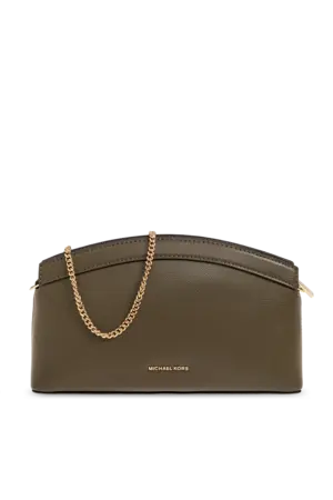 Michael Kors Athena Leather Handbag - Green