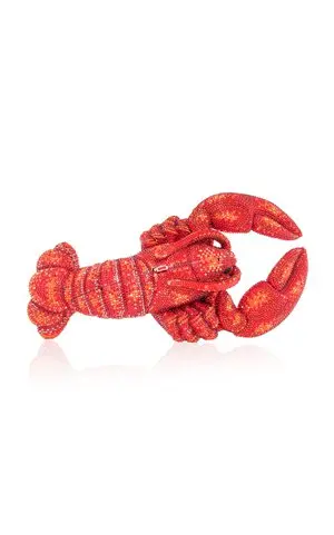 Judith Leiber Claudia Lobster Clutch - Red