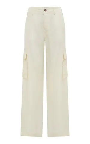 Gabriela Hearst Eos Silk Pants - Ivory