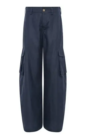 Gabriela Hearst Eos Silk Pants - Navy