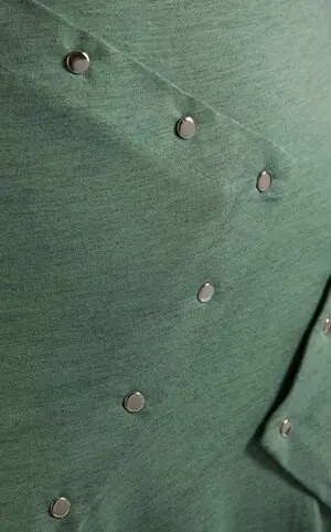 Christopher Esber Tai Rivet Jersey Tee Mini Dress