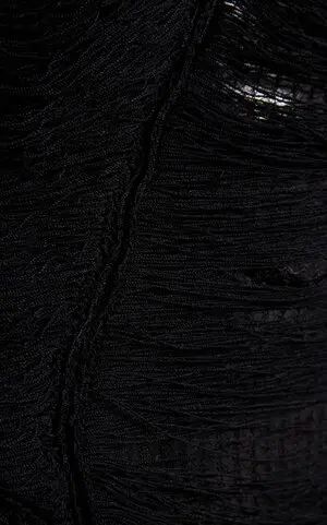 Christopher Esber Fringed Knit Maxi Dress