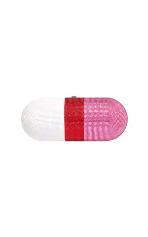 Judith Leiber Love Pill Capsule Clutch