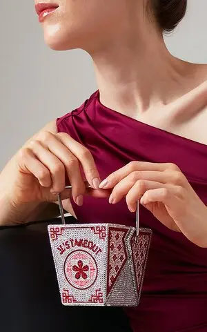 Judith Leiber Take Out Box Clutch