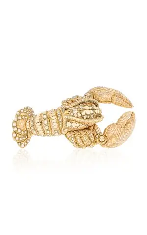Judith Leiber Sheldon Lobster Clutch - Gold