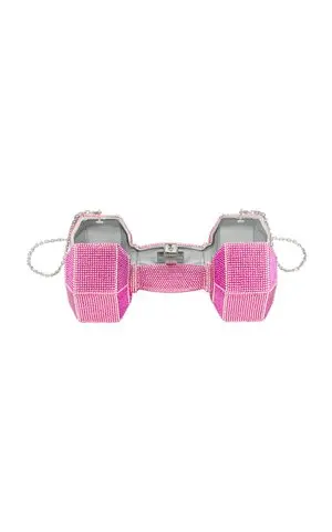 Judith Leiber Arm Candy Dumbbell Clutch