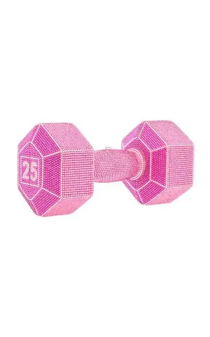 Judith Leiber Arm Candy Dumbbell Clutch
