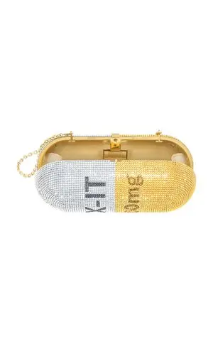 Judith Leiber Pill Capsule Clutch