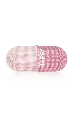 Judith Leiber Happy Pill Capsule Clutch