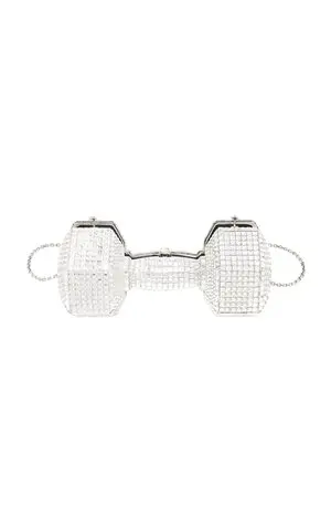 Judith Leiber Disco Dumbbell Clutch