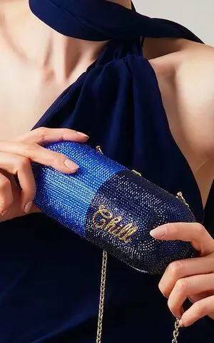 Judith Leiber Chill Pill Capsule Clutch