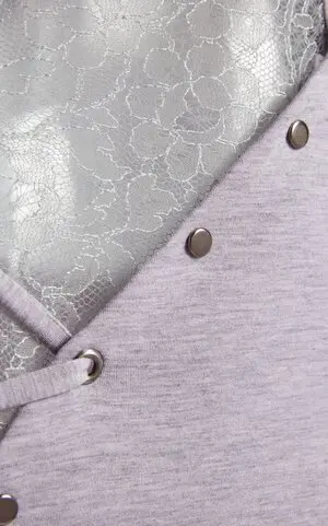 Christopher Esber Farrah Rivet Laced Halter Maxi Dress