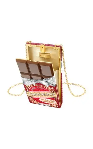 Judith Leiber Milk Chocolate Candy Bar Clutch