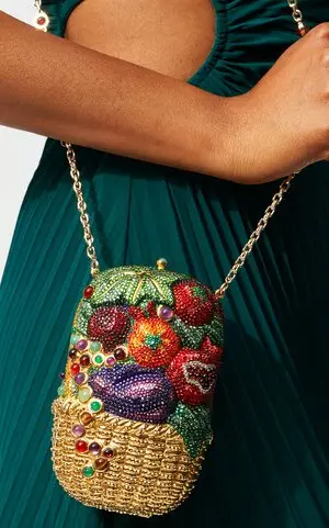 Judith Leiber Farm Fresh Vegetable Basket" Clutch