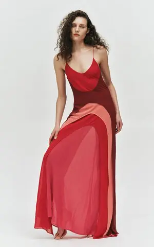 Christopher Esber Glacis Silk Gown