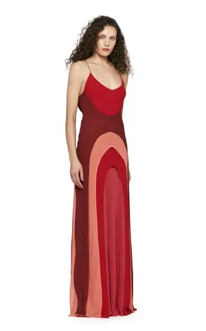 Christopher Esber Glacis Silk Gown