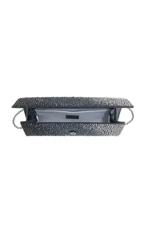Judith Leiber Caviar Perry Gradient Clutch