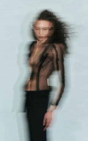 Christopher Esber Ravelle Sheer Knit Top