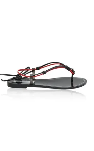 Christopher Esber Lasso Flip Flop Sandal - Black