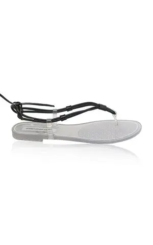 Christopher Esber Lasso Flip Flop Sandal - Clear