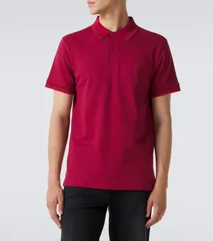 Gucci Cotton-blend Piqu� Polo Shirt