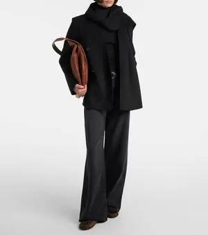 TOD'S Gommino Calf Hair Driving Shoes - Black