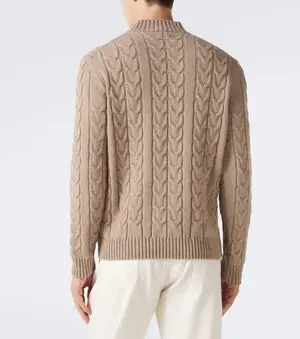 Incotex Cable-knit Virgin Wool Sweater