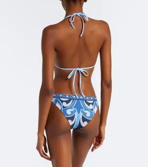 La DoubleJ Printed Bikini Bottoms
