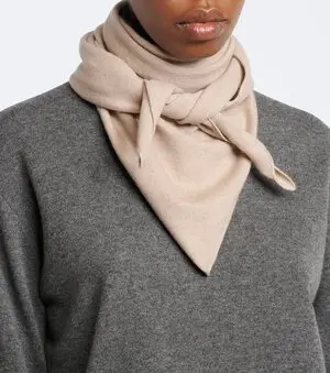 Brunello Cucinelli Monili Cashmere Scarf