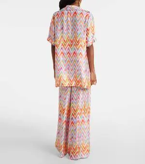 Missoni Zigzag Oversized Shirt - Orange