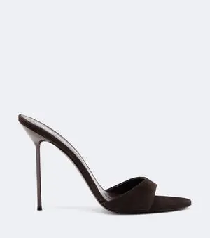 Paris Texas Lidia Suede Mules - Brown