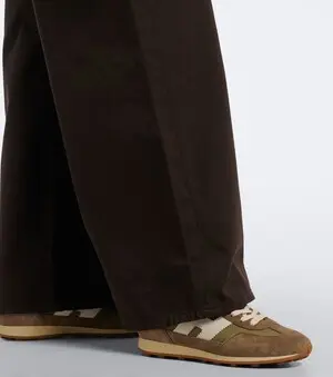 Hogan Athletic Suede Sneakers - Brown