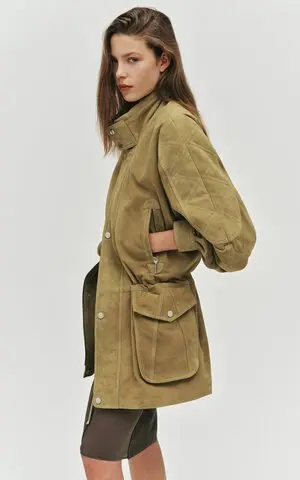 Christopher Esber Hunt Leather Jacket - Brown