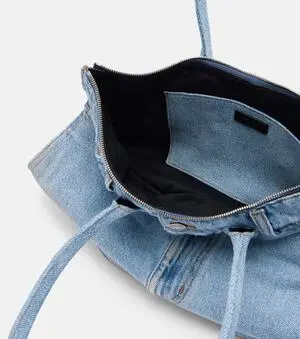 Alexander McQueen Manta Medium Shoulder Bag - Blue