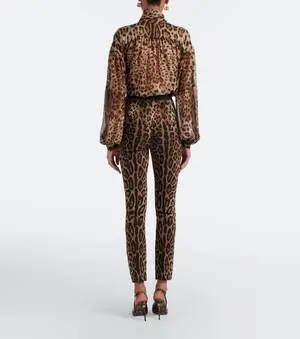Dolce & Gabbana Leopard-print Leggings