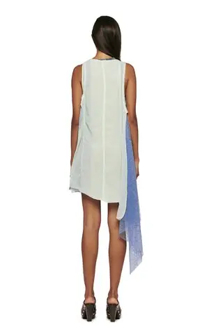 Christopher Esber Cleo Utility Silk Mini Dress