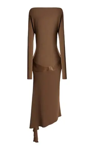 Christopher Esber Contour Leather Maxi Dress