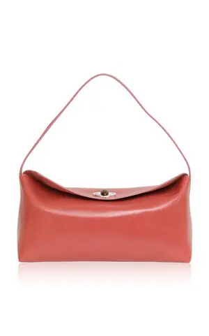 Christopher Esber Doba Quartz Turnlock Polished Shoulder Bag - Pink