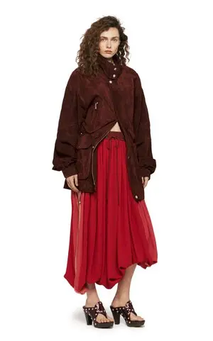 Christopher Esber Glacis Baloon Silk Trousers